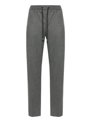 Moncler Logo-appliqué Track Pants - Grey