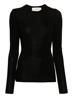 RÓHE Crew-neck Long-sleeve T-shirt