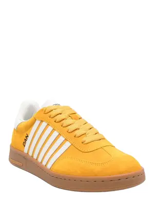 Dsquared2 Boxer Leather Sneakers - Yellow