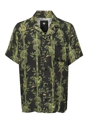 MAHARISHI Dragon Bamboo Shirt - Black