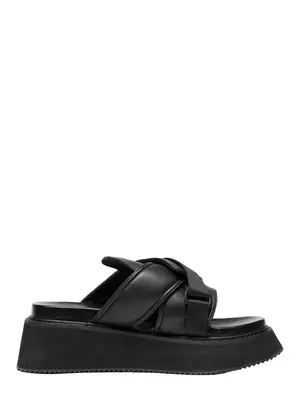 JULIUS Julius Tape Leather Sandals