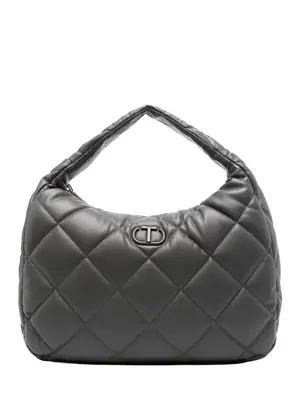 TWINSET Quilted Tote Bag - Grey