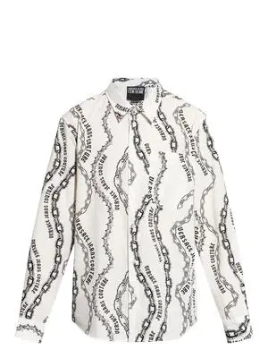 Versace Chain Couture Shirt - White