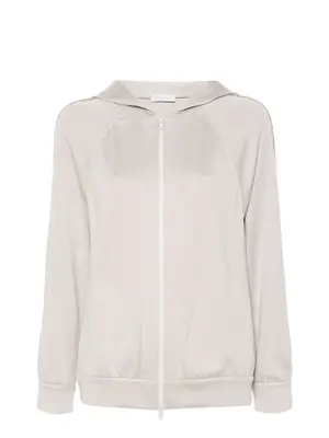 Brunello Cucinelli Monili Chain-detail Hoodie - Neutrals
