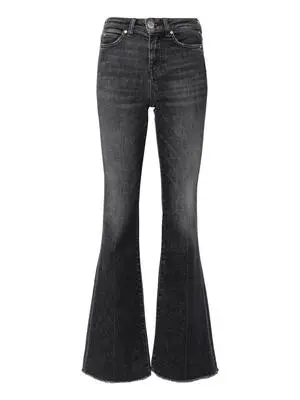 PINKO PINKO Mid-Rise Flared Jeans
