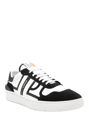 LANVIN Panelled Lace-up Sneakers - Black
