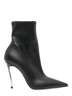 Casadei Blade 105mm Boots - Black