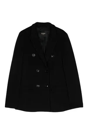 Seventy Double-breasted Blazer - Black