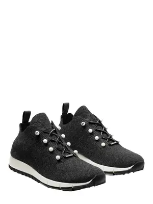 JIMMY CHOO Veles Sneakers - Black