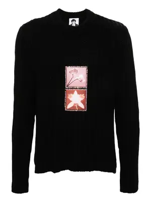 MISBHV X Robert Mapplethorpe Foundation Lily/orchid Jumper - Black