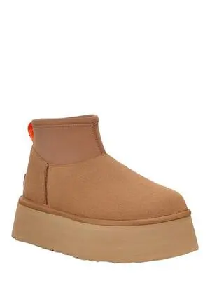 UGG Classic Mini Dipper Platform Boots Chestnut