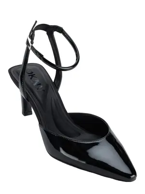 Dkny Ankle Strap Pump - Black