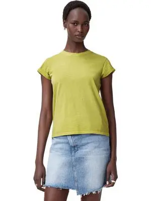 ALLSAINTS AllSaints Anna Crew Neck Short Sleeve T-Shirt Unity Green