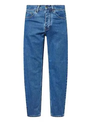 Carhartt Work In Progress Newel Tapered-leg Mid-rise Denim Jeans - Blue