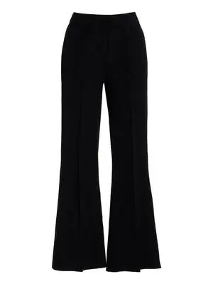 HIGH SPORT Kick Cropped Flare Pants - Black