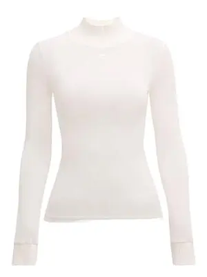 COURREGES Courreges Re-Edition Fitted Top White