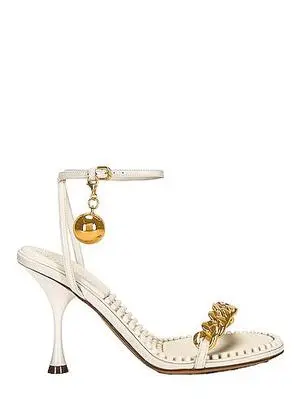 Bottega Veneta Dot Ankle Strap Sandals - String