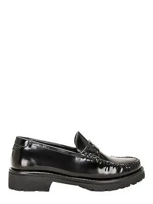 Saint Laurent Mag 15 Moccasin Loafers - Nero