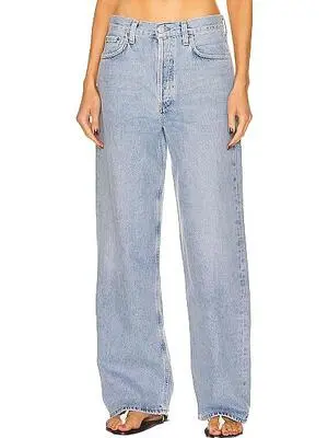 AGOLDE Low Slung Baggy Jeans - Void
