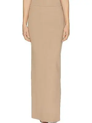 HELSA Helsa Carina Knit Skirt Mushroom
