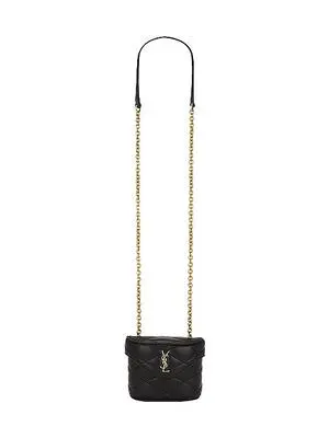 Saint Laurent Micro June Box Bag - Noir