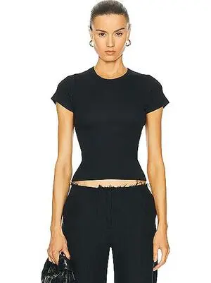LESET Kelly Slim Fit Tee - Black