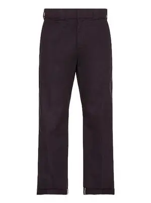 Dickies Regular Fit Cuffed Straight Leg Pant - Black