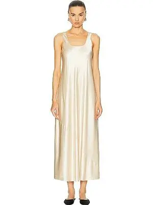 Simkhai Rania Maxi Slip Dress - Champagne