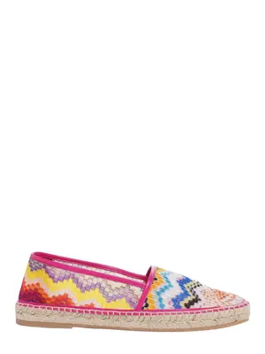 Missoni 10mm Printed Canvas Espadrilles Multicolor