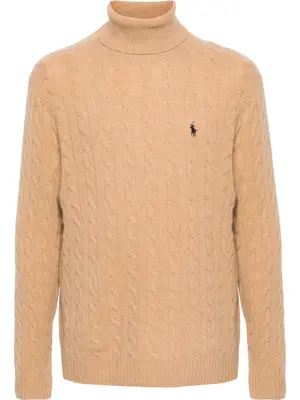 Polo Ralph Lauren Pony-motif Jumper - Brown