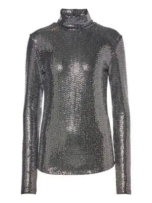 Isabel Marant Étoile Joyela Sequined Top - Silver