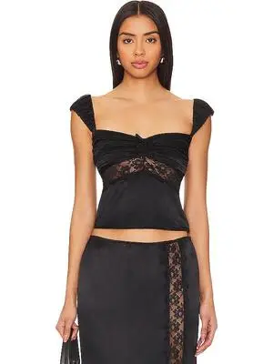 Majorelle Maura Top - Black
