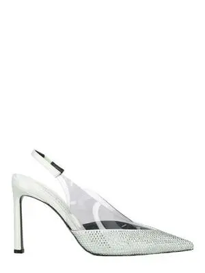 EVANGELIE SMYRNIOTAKI X SERGIO ROSSI Slingback Pumps - Green