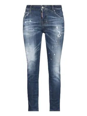 Dsquared2 Jeans In Stretch Denim - Blue