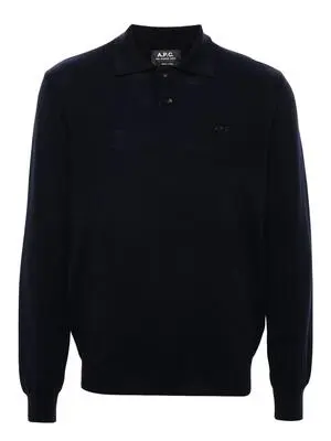A.p.c. Jacob Polo Shirt - Blue