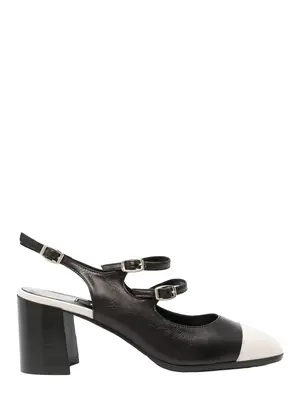 CAREL 60mm Slingback Pumps - Black