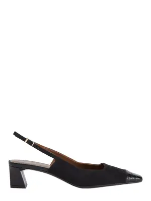 GIUSEPPE ZANOTTI 45mm Brendha Croco Pumps - Black