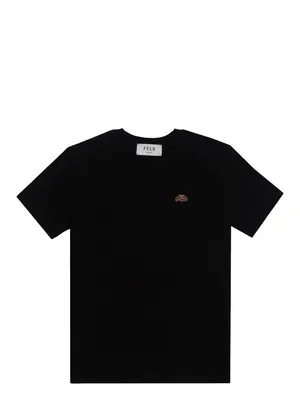PELO FOUNDATION Sausage Dog Patch T-shirt - Black