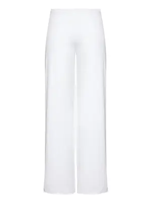 Skin Cotton-jersey Trousers - White