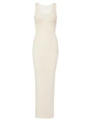 Magda Butrym Crochet Maxi Dress - Neutrals