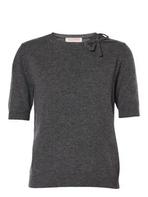 Valentino Garavani Virgin Wool T-shirt - Grey