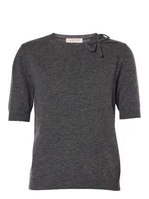 Valentino Garavani Virgin Wool T-shirt - Grey