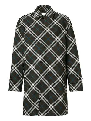 Burberry Check Print Raincoat - Multicoloured