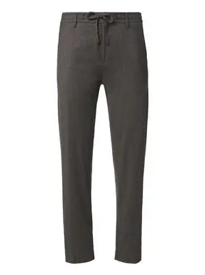 Canali Wool Straight Leg Trousers - Beige