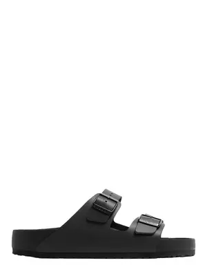 BIRKENSTOCK Arizona Eva Double-buckle Slides - Black