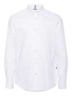 BOSS Cotton Shirt - White