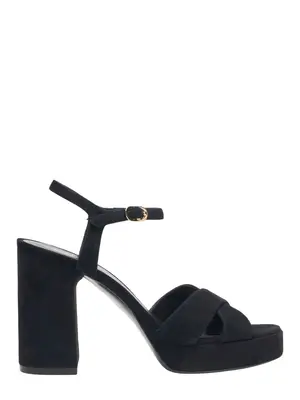 STUART WEITZMAN 90mm Dyana Platform Sandals - Black