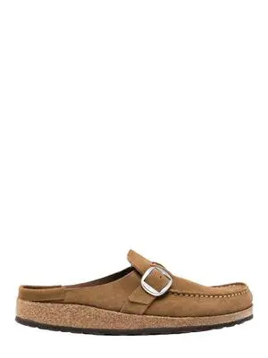 BIRKENSTOCK Buckley Suede Clogs Tea