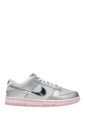Nike Dunk Low Lx Sneakers - Photon Dust/metallic Silver/pink Foam