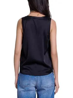 Maje Lourma Sleeveless Top - Black